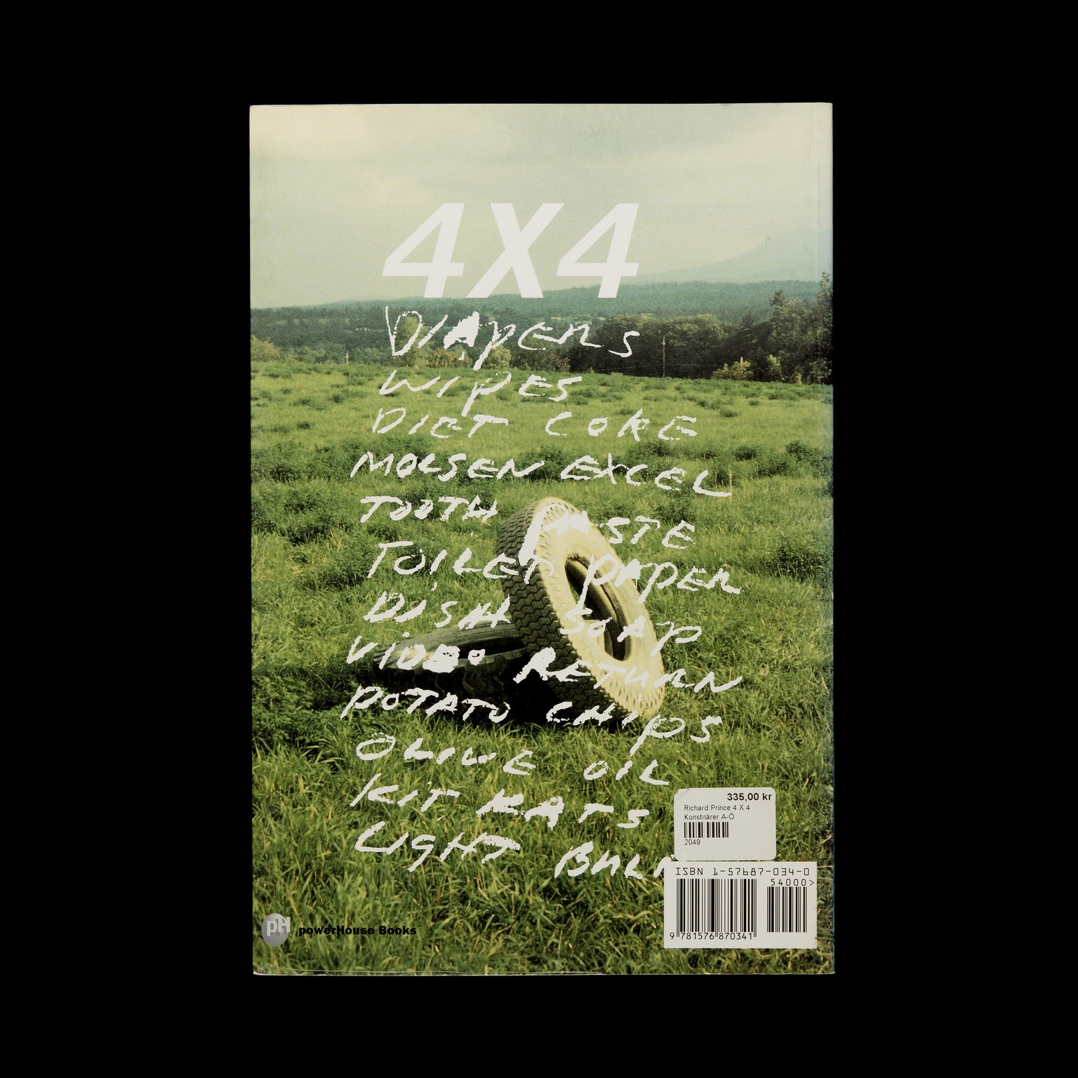 4×4 by Richard Prince – LL’Editions